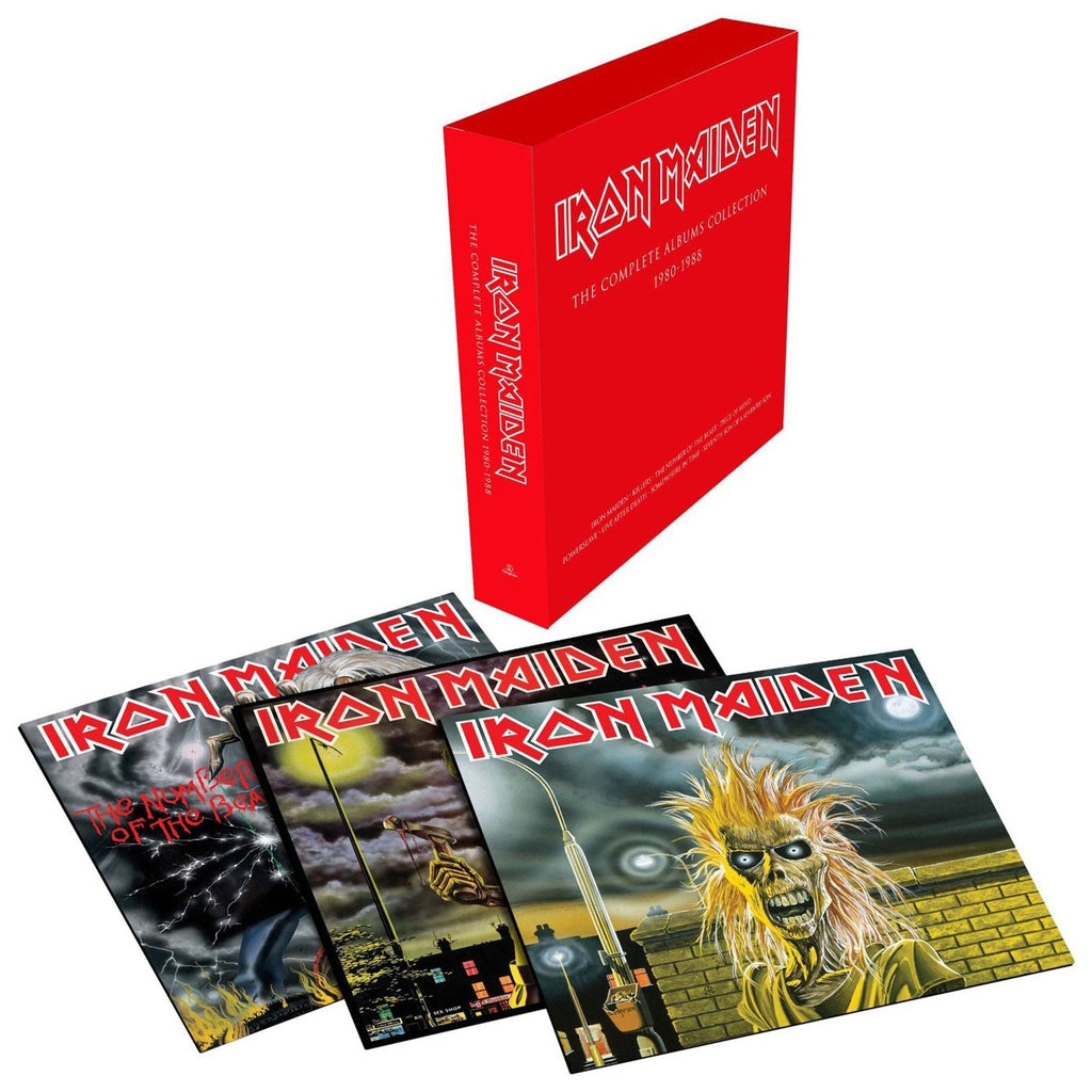 Iron Maiden - The Complete Albums Collection 3 LP Set - UK Parlophone ...